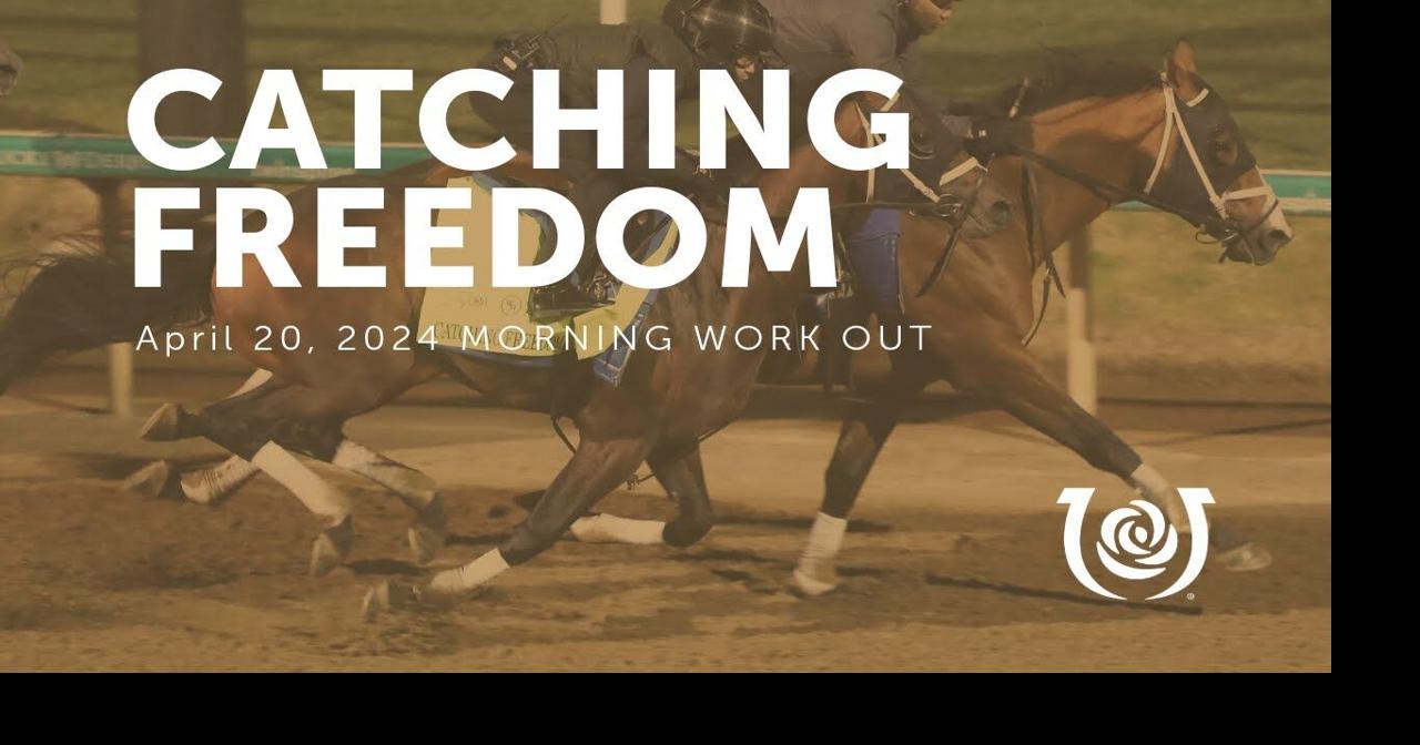 Catching Freedom works in preparation for the Kentucky Derby | Sports ...