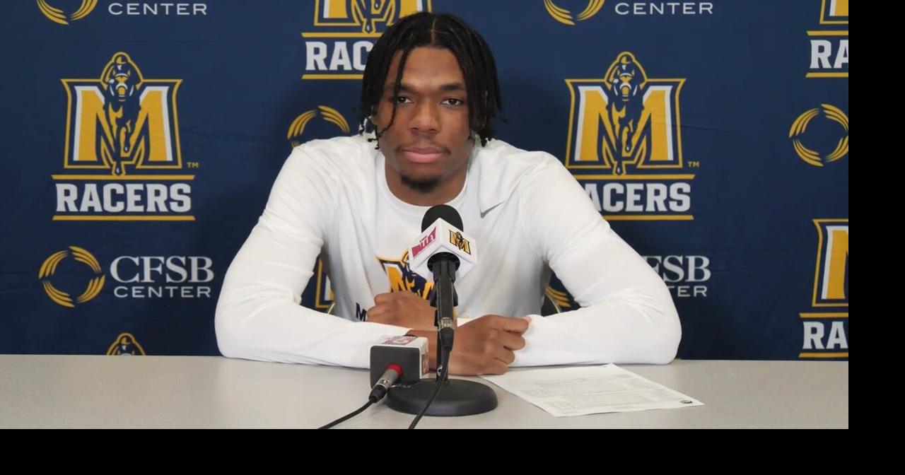 Alden Applewhite Postgame Comments 1-2-2024 | Racers Men's Basketball ...