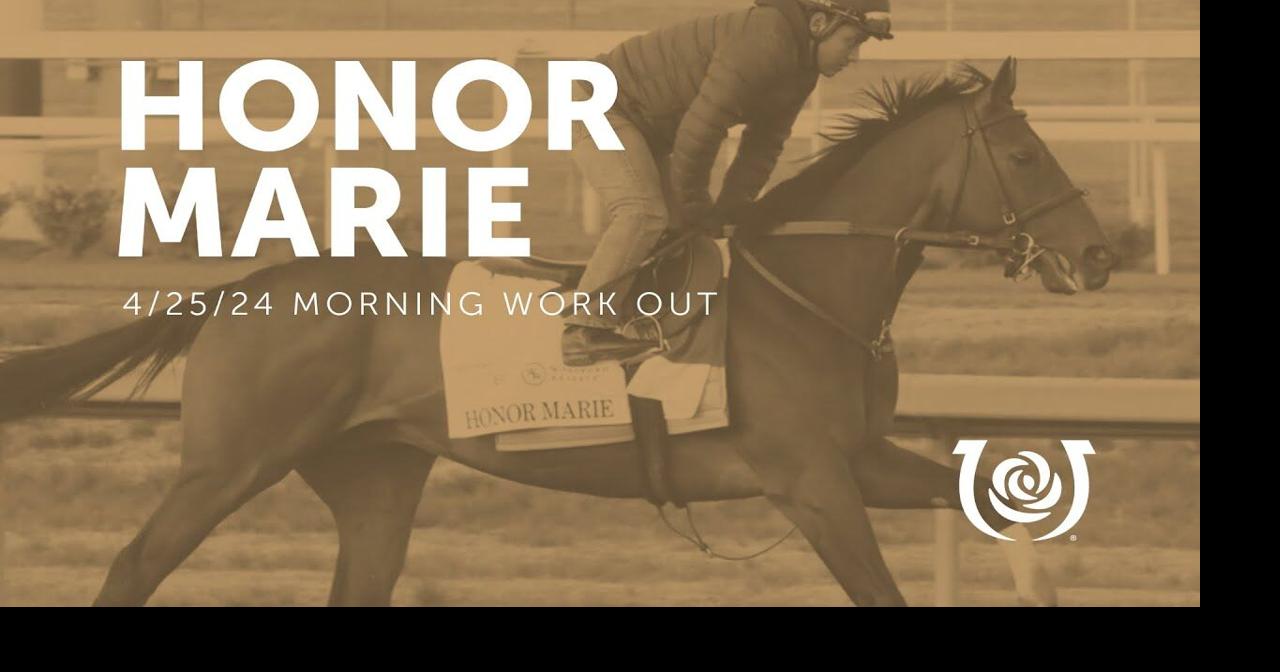 Honor Marie Works at Churchill Downs in Preparation for the 150th ...