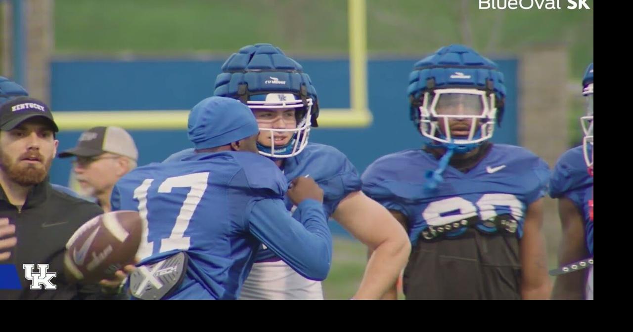 FB: Josh Kattus Mic'd Up | Spring Ball 2024 | Sports | Kentucky New Era