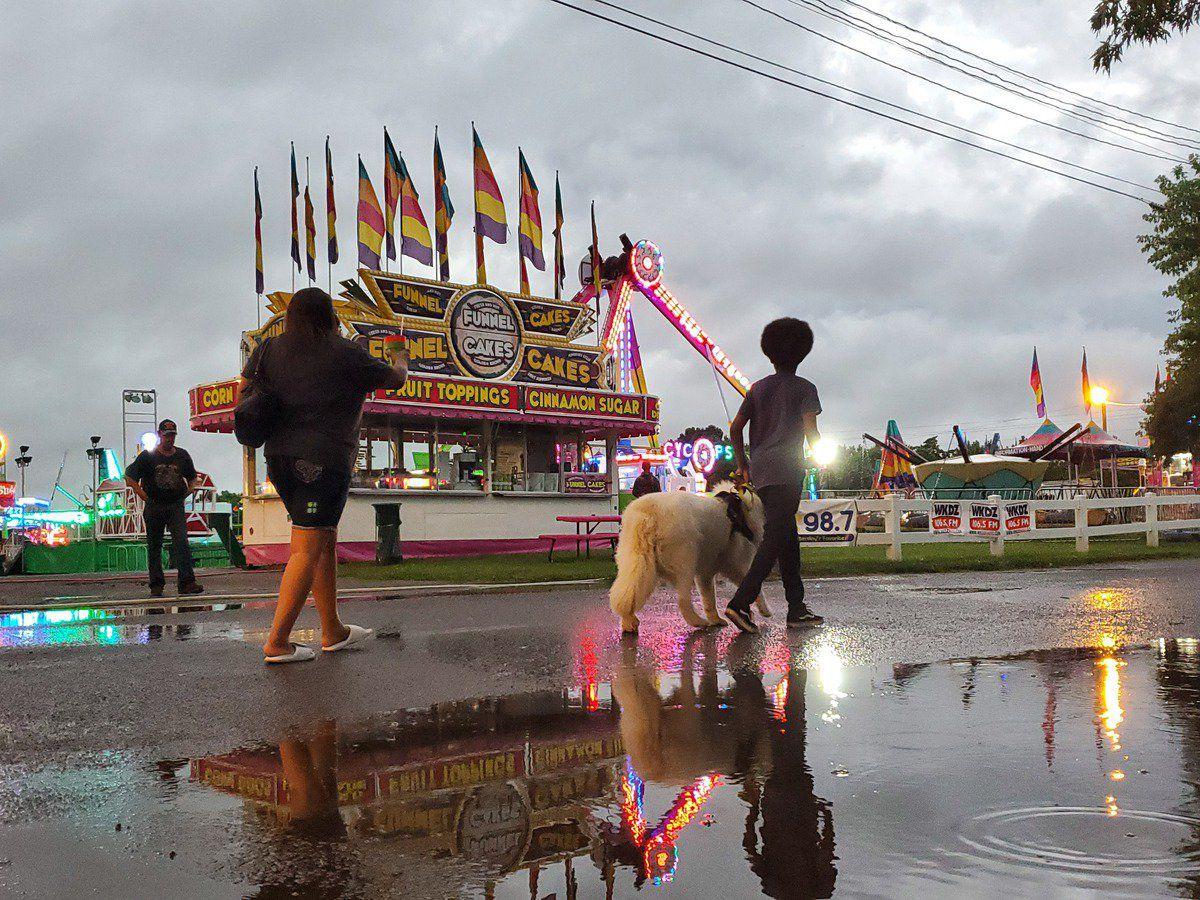 Rain washes out crowd first night of fair; opening concert continues ...