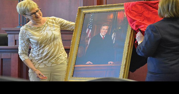 Chief Justice Minton honored with portrait | News | Kentucky New Era