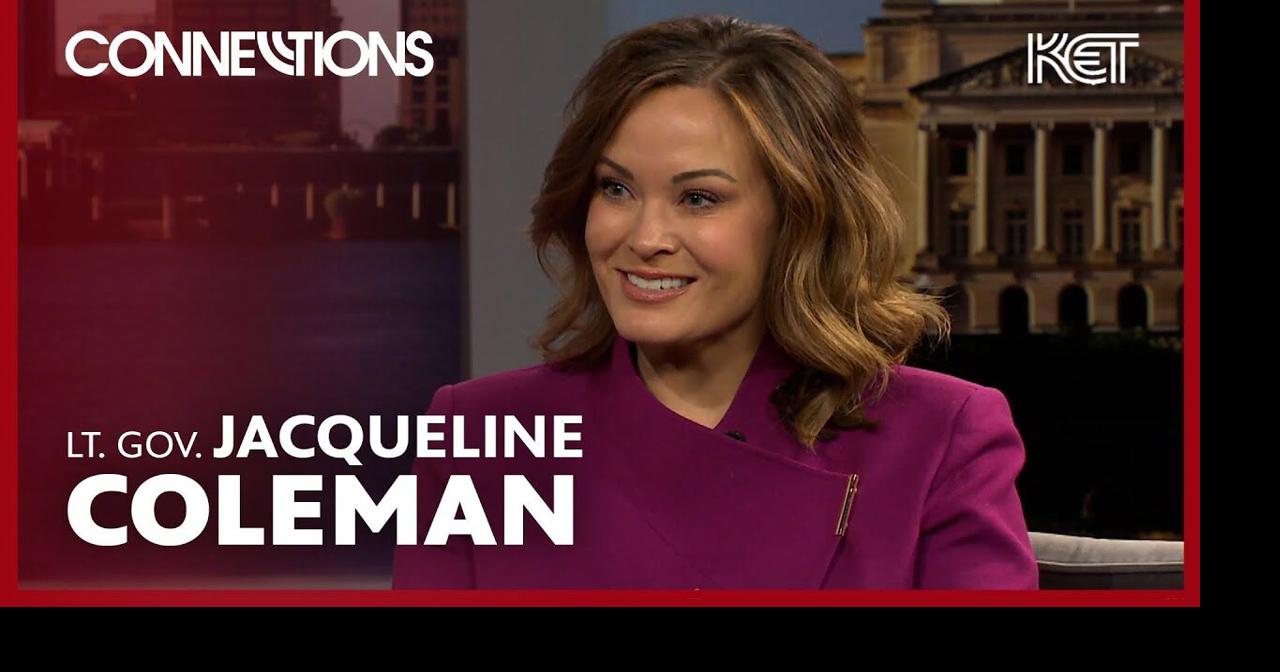 Lt. Governor Jacqueline Coleman | Connections | KET | Video Gallery ...