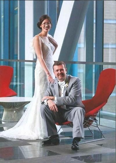 Dr. Vicki Ho and Neil McCabe exchange vows | Features | kinston.com