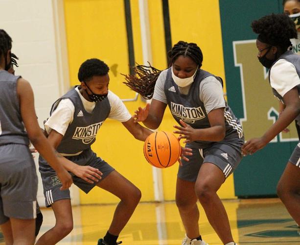PHOTOS: Kinston Vikings Basketball - Game On! Practice Sessions - Girls ...
