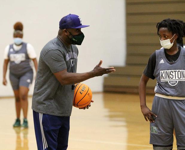 PHOTOS: Kinston Vikings Basketball - Game On! Practice Sessions - Girls ...