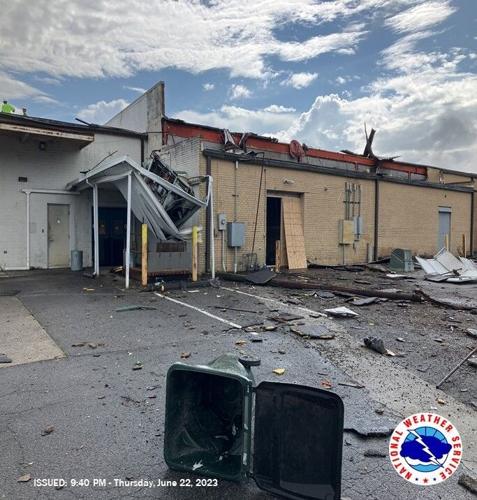 NWS officials confirm tornado, with winds of up to 100 mph, caused ...