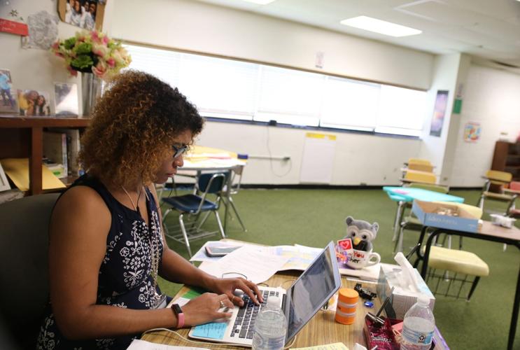 Photos: LCPS teachers take on first day of remote learning | Local News ...
