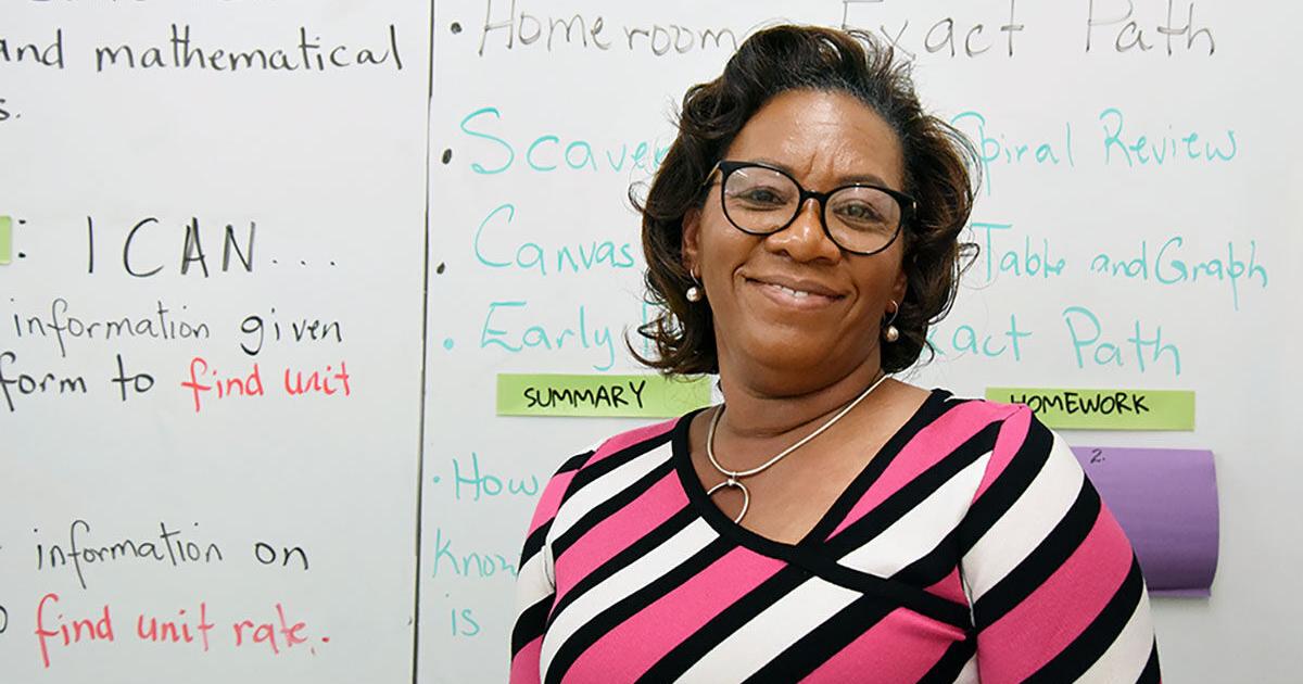 State math teacher group honors EB Frink’s Lindo | Education | kinston.com