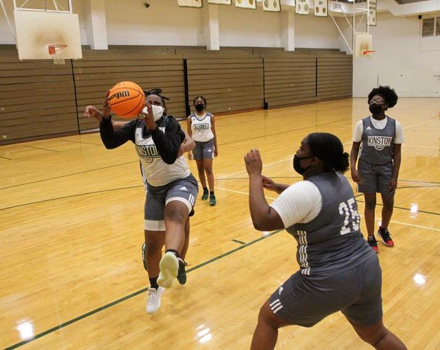 PHOTOS: Kinston Vikings Basketball - Game On! Practice Sessions - Girls ...