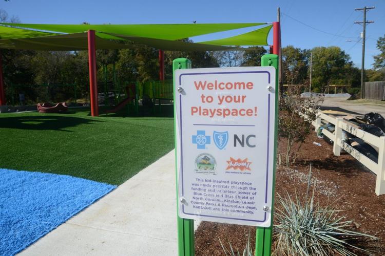 PHOTOS: New and improved Pearson Park playground | Local News | kinston.com