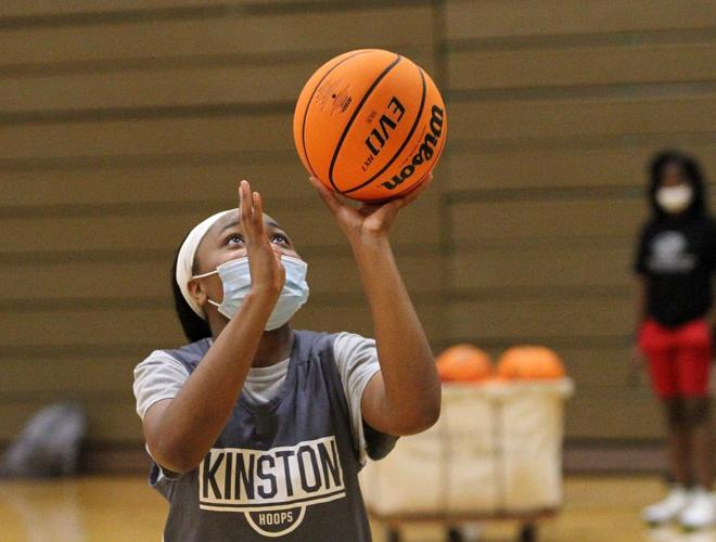 PHOTOS: Kinston Vikings Basketball - Game On! Practice Sessions - Girls ...