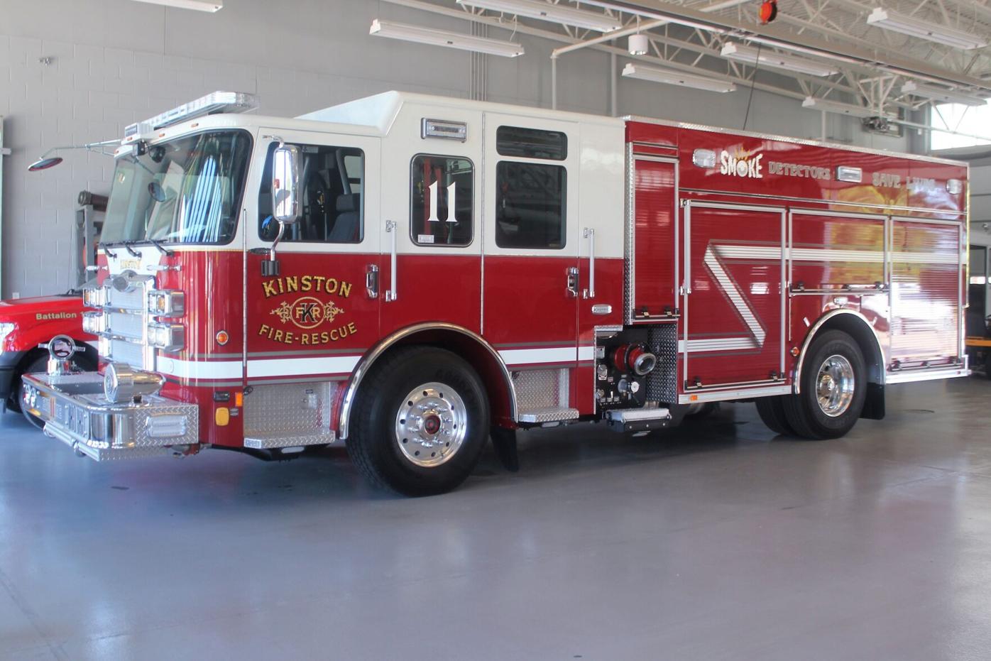 Kinston fire department readies new engine | Local News | kinston.com