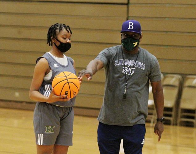 PHOTOS: Kinston Vikings Basketball - Game On! Practice Sessions - Girls ...