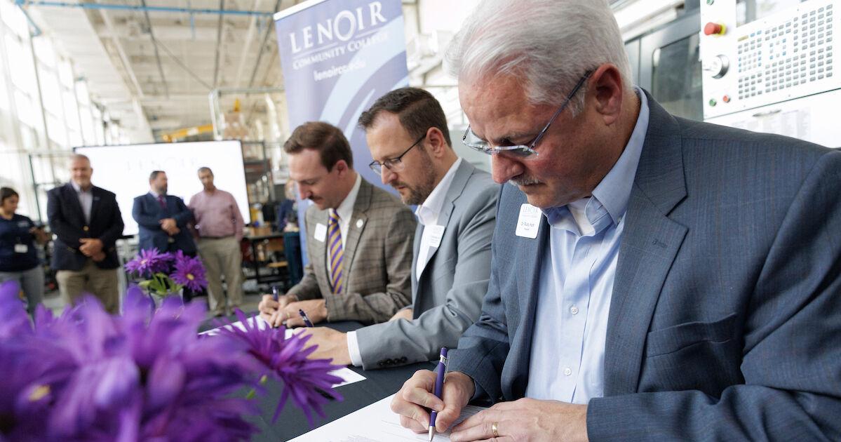 LCC, ECU sign transfer agreement | Local News | kinston.com