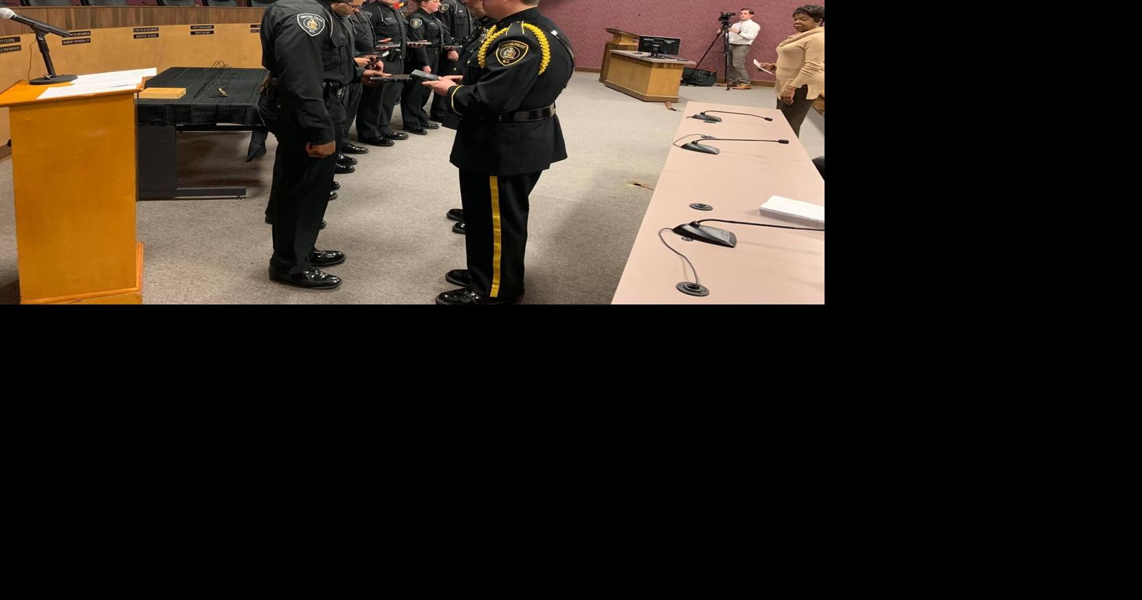 Kinston PD swears-in 10 officers | Local News | kinston.com
