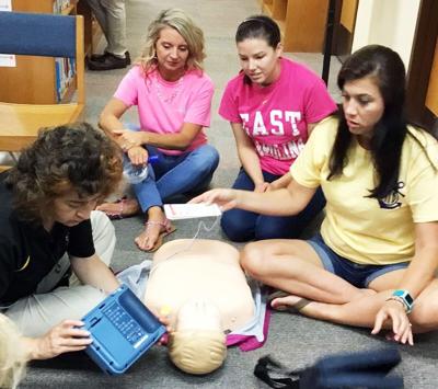 Contest cash leads to CPR, first aid training at Pink Hill | Local News ...