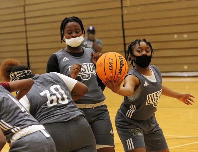 PHOTOS: Kinston Vikings Basketball - Game On! Practice Sessions - Girls ...