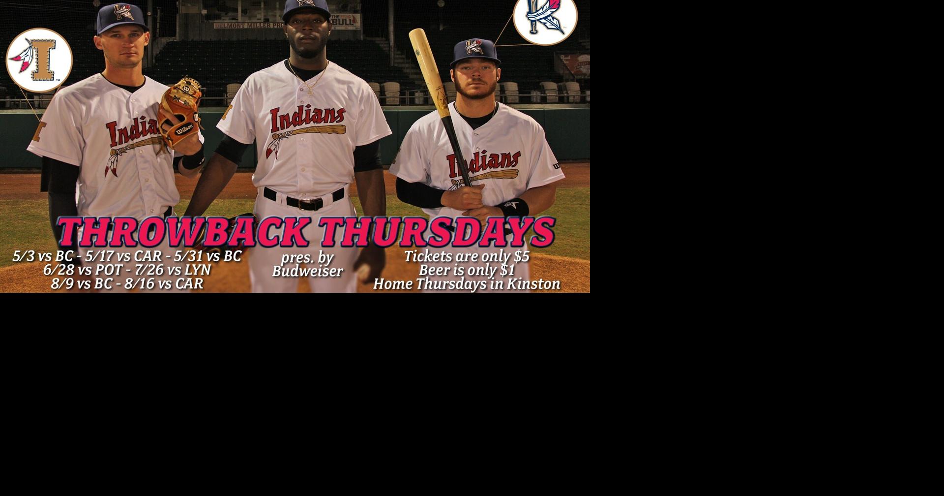 Wood Ducks reveal 'Throwback Thursday' jerseys honoring Kinston Indians ...