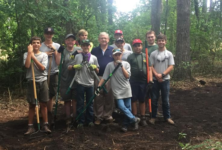 PHOTOS: Eagle Scouts build benches | Local News | kinston.com