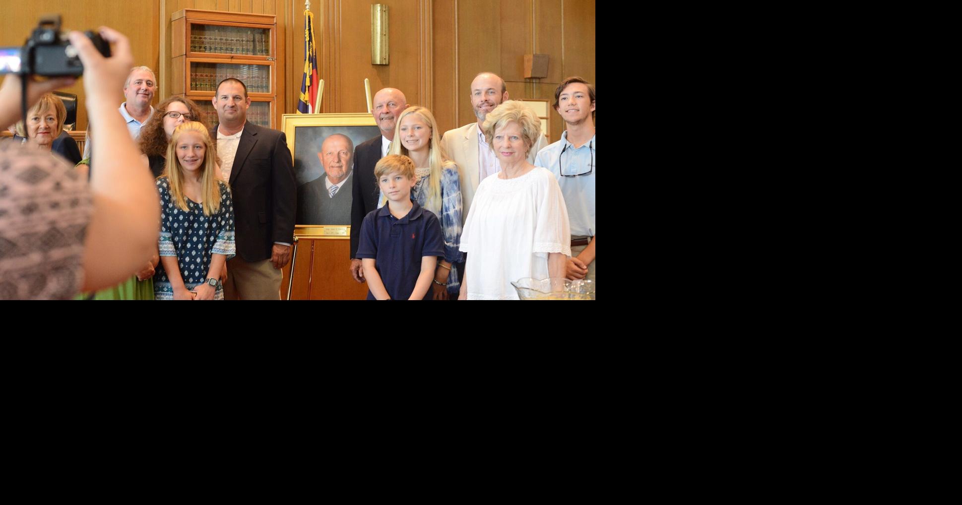 Retired judge gets special portrait | Local News | kinston.com