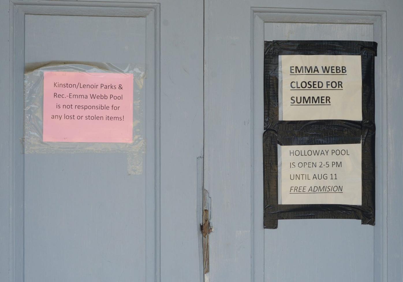 Emma Webb Pool to close after 85 years | Local News | kinston.com