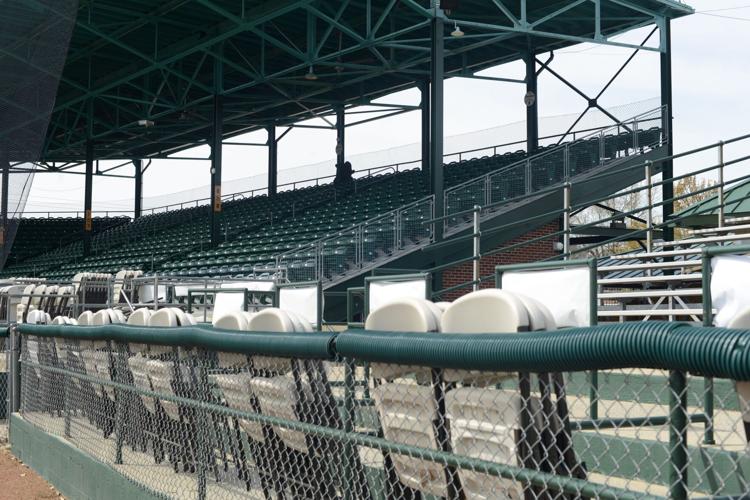 PHOTOS: Grainger Stadium gets ready for Wood Ducks | Local News ...