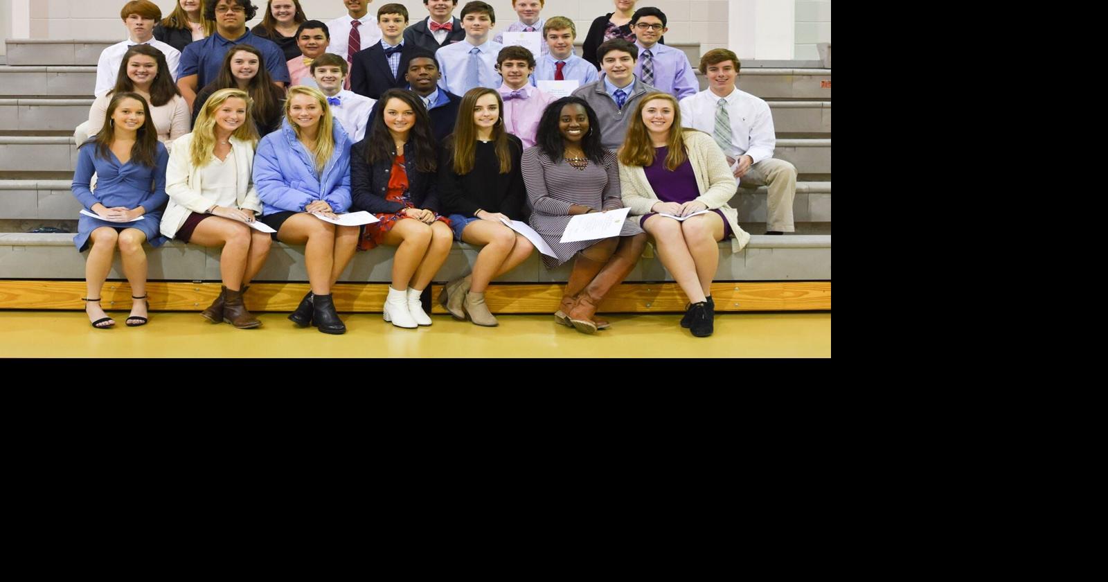 Parrott Academy’s NHS inducts 27 new members | Local News | kinston.com