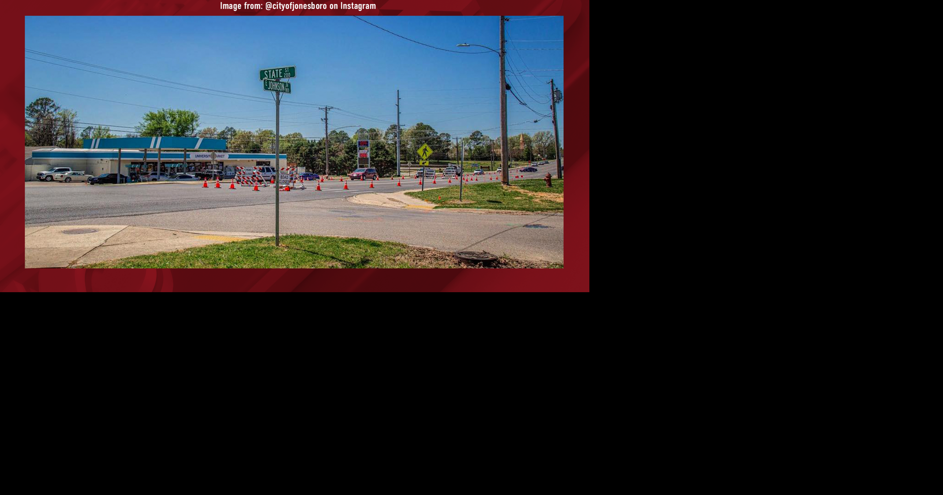 Jonesboro's new high-intensity crosswalk construction begins | Homepage ...