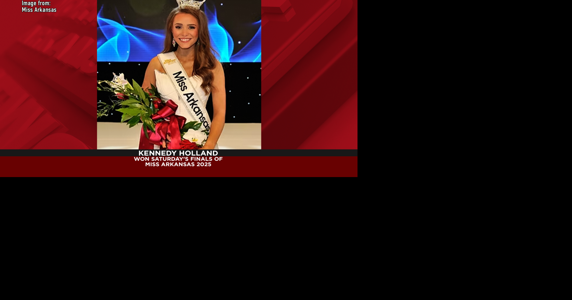 Greenwood's Kennedy Holland crowned Miss Arkansas 2025 winner | News ...