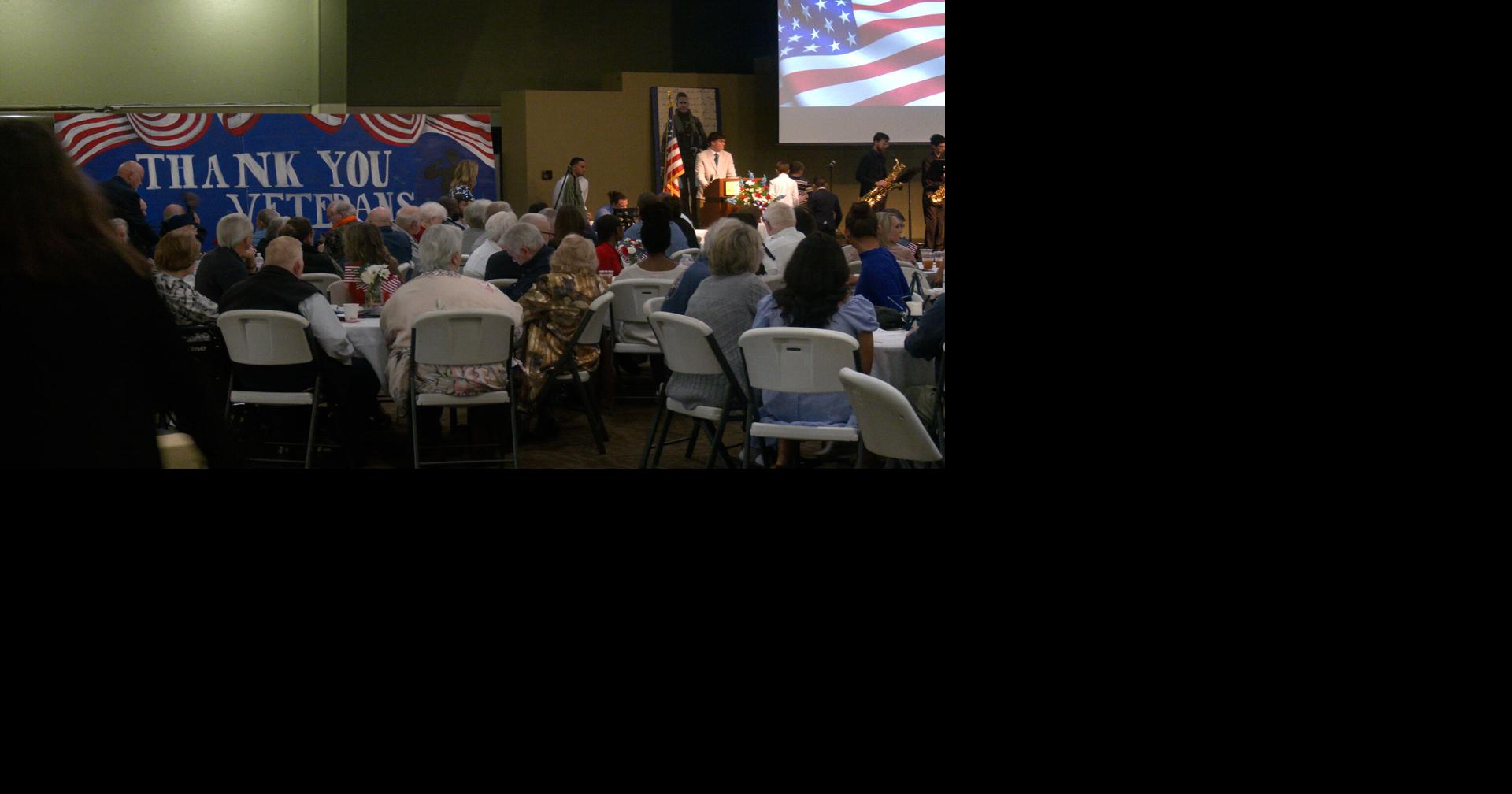 Students honor veterans at ‘Unified by Service’ luncheon | Local ...