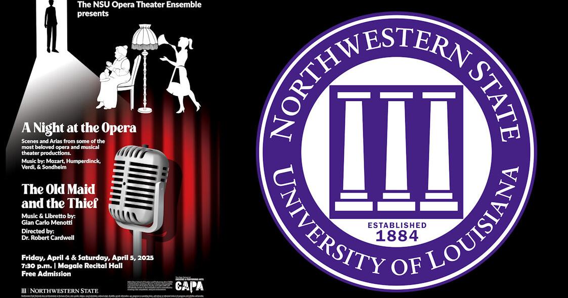 NSU Opera Theater Ensemble to perform April 4-5 | News | klax-tv.com