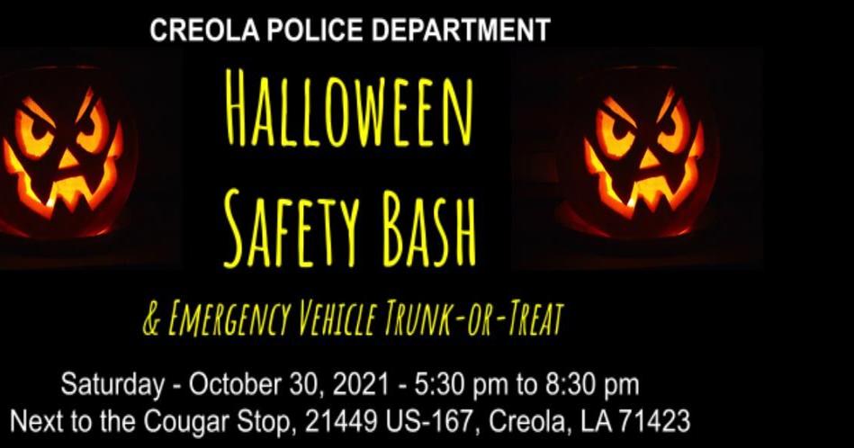 The Creola Police Department is hosting a Halloween Safety Bash | Local ...