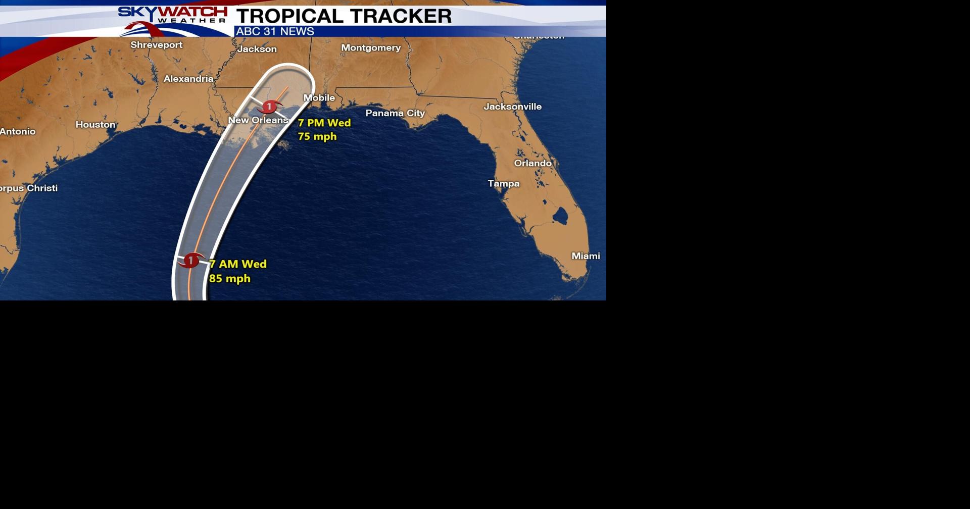 Tracking Tropical Storm Zeta | Local News | klax-tv.com