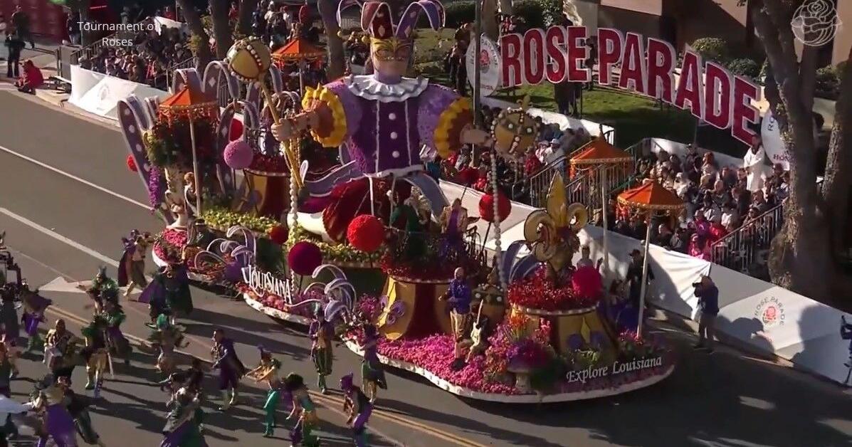 Louisiana’s Award-Winning Rose Parade Float Shines as Potential Tourism ...