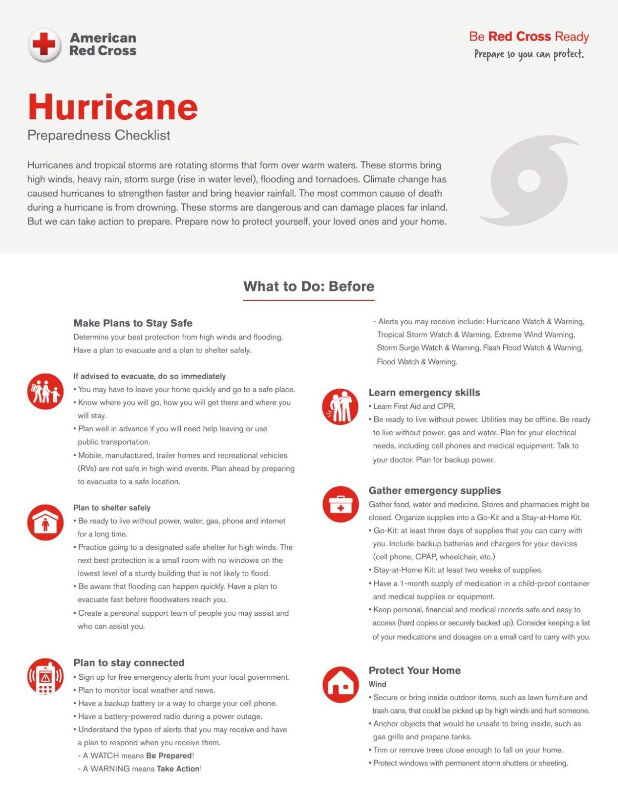 Hurricane Season Officially Begins June 1st, American Red Cross Has A ...