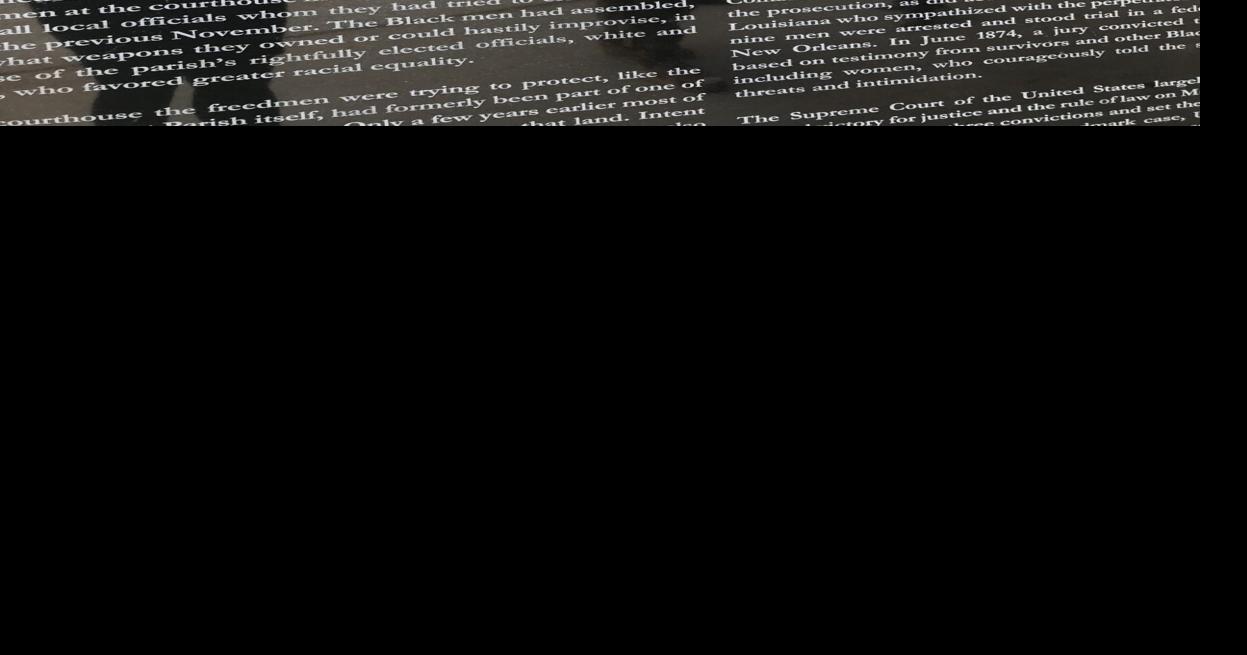 Colfax Memorial Organization Dedicates Memorial on 150th Anniversary of ...