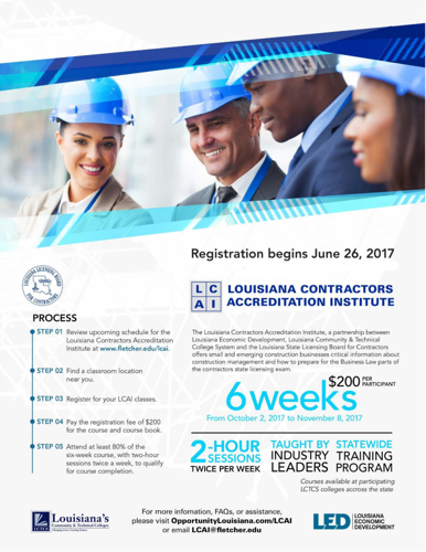 Louisiana Contractors Accreditation Institute | Local News | klax-tv.com