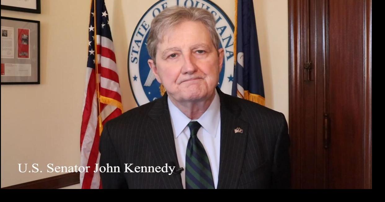 Sen. Kennedy speaks to the people of Louisiana about Supreme Court ...