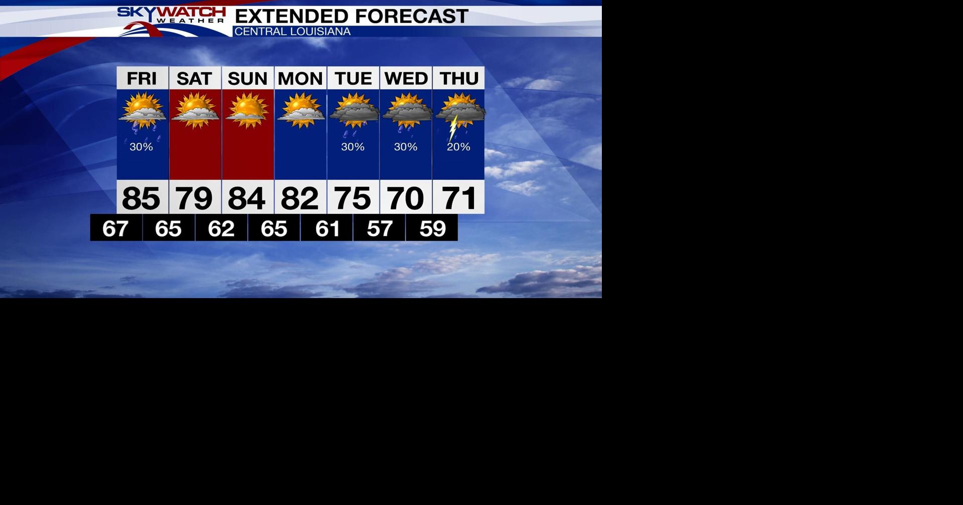 KLAX ABC 31 Extended Forecast | Local News | klax-tv.com