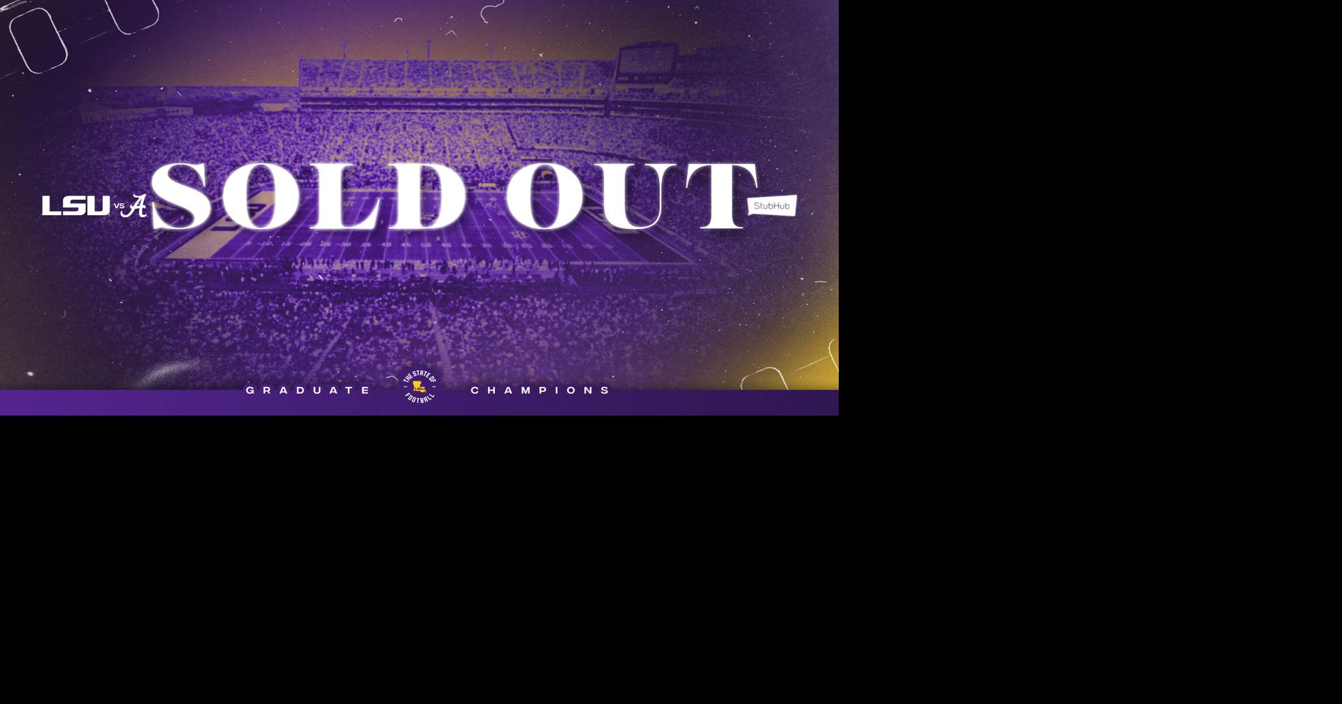 LSU vs Alabama game SOLD OUT | Sports | klax-tv.com