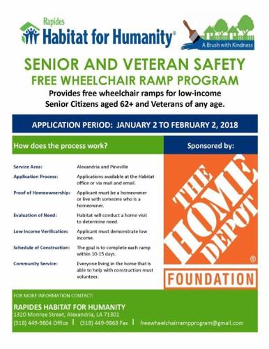 Free Wheelchair Ramp Program | Local News | klax-tv.com