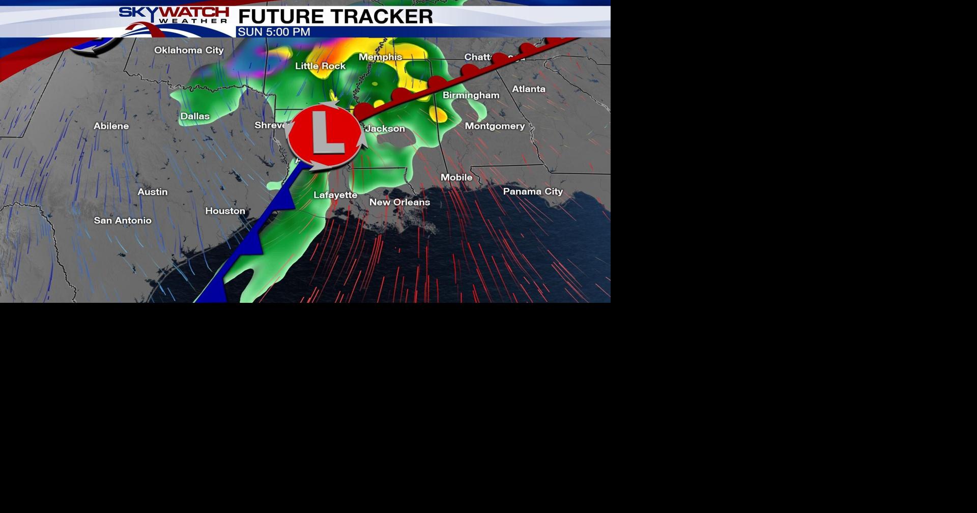 KLAX ABC 31 Weather Heavy Rain & Storms Give Way To Much Colder ...