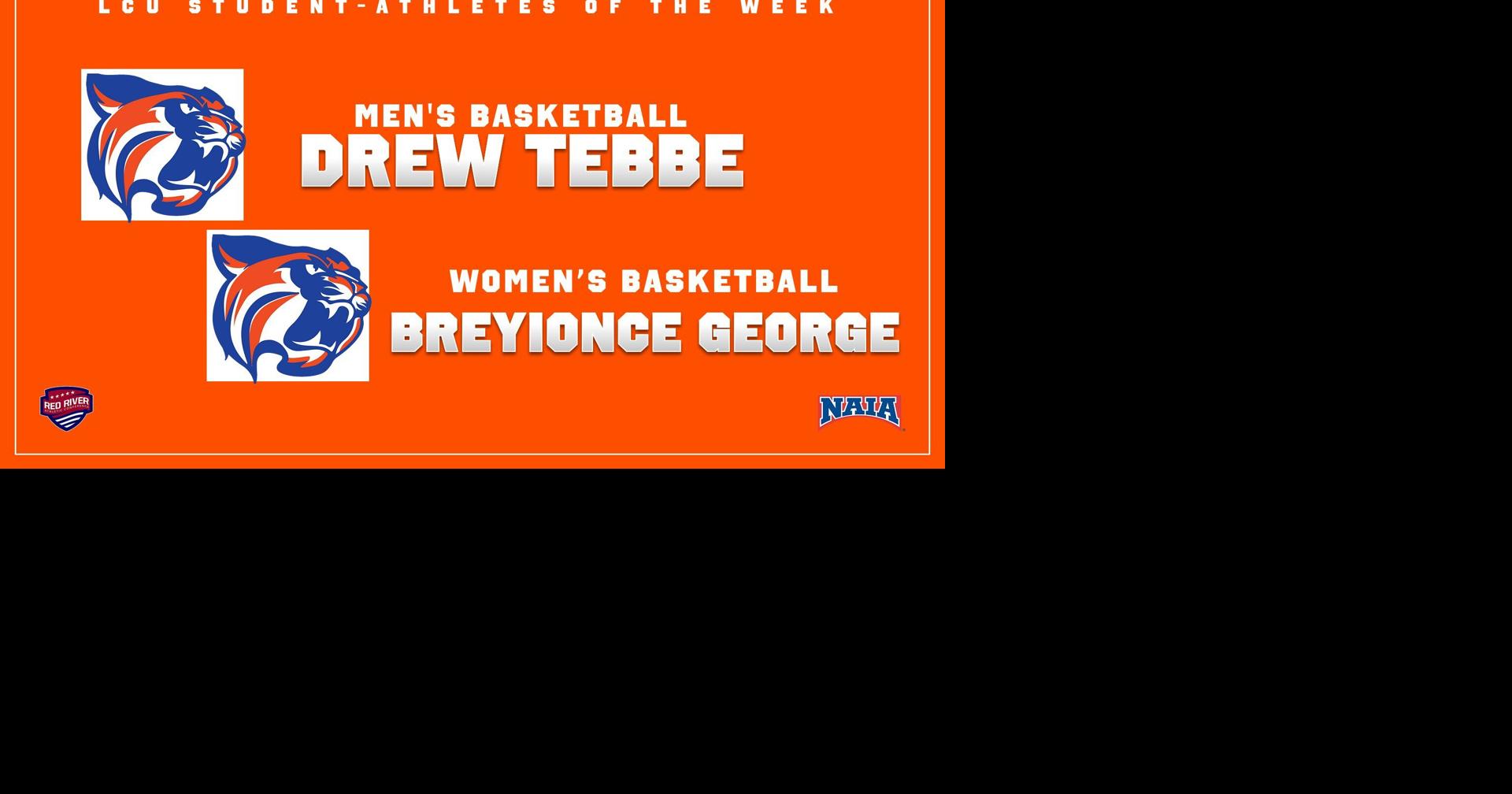 Drew Tebbe & Breyionce George Named LCU Student-Athletes of the Week ...
