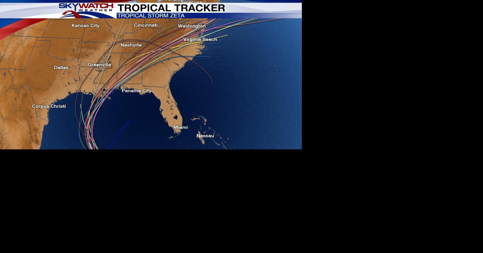 KLAX ABC 31 News Tropical Zeta Tracker 10-26-2020 | Local News | klax ...