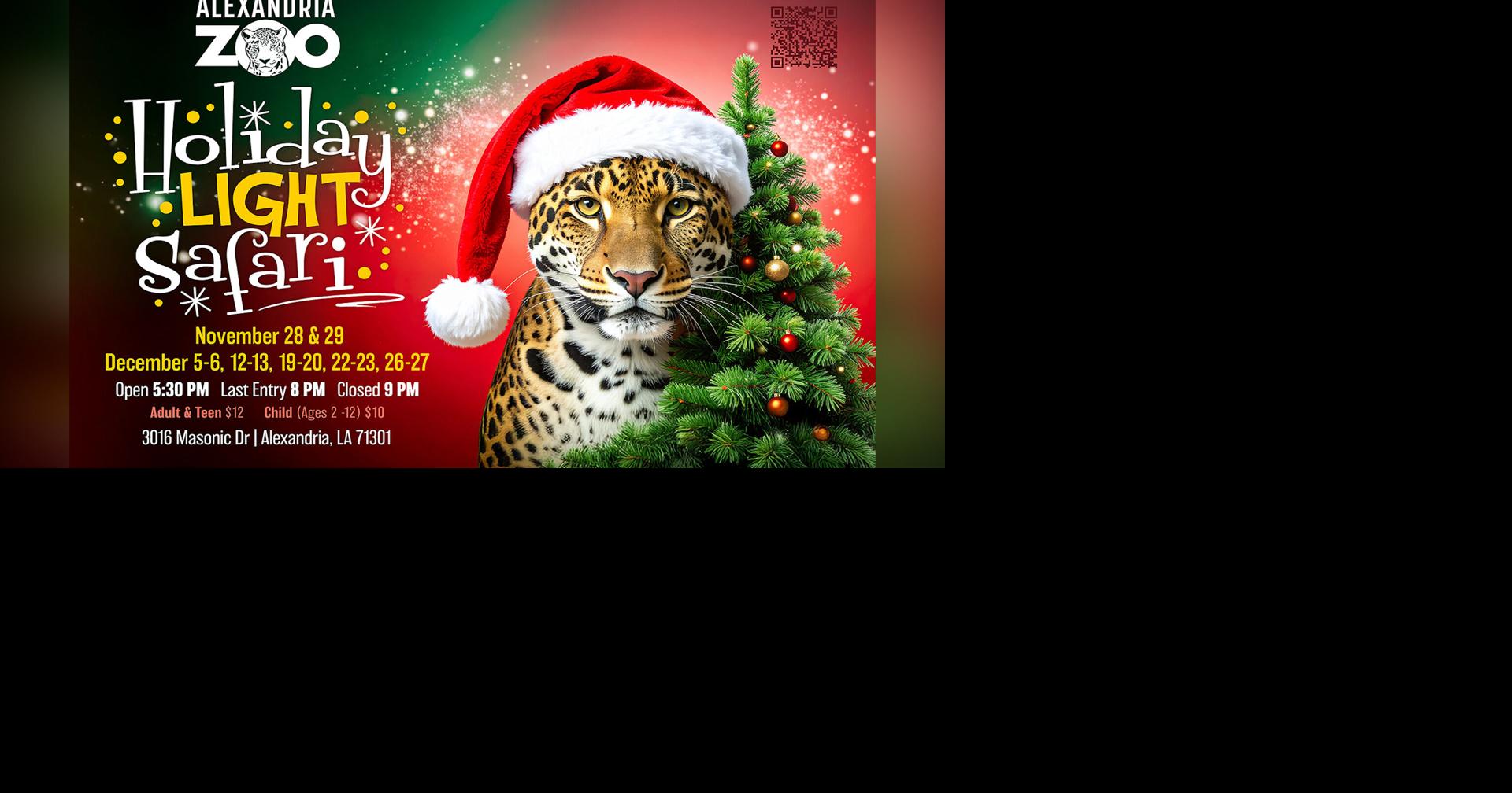 Alexandria Zoo Presents Holiday Light Safari | News | klax-tv.com