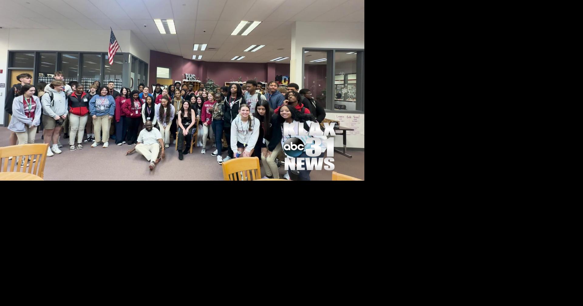 Pineville High Students Receive Motivational Speeches from Faith Phreed and Reddex Washington ...