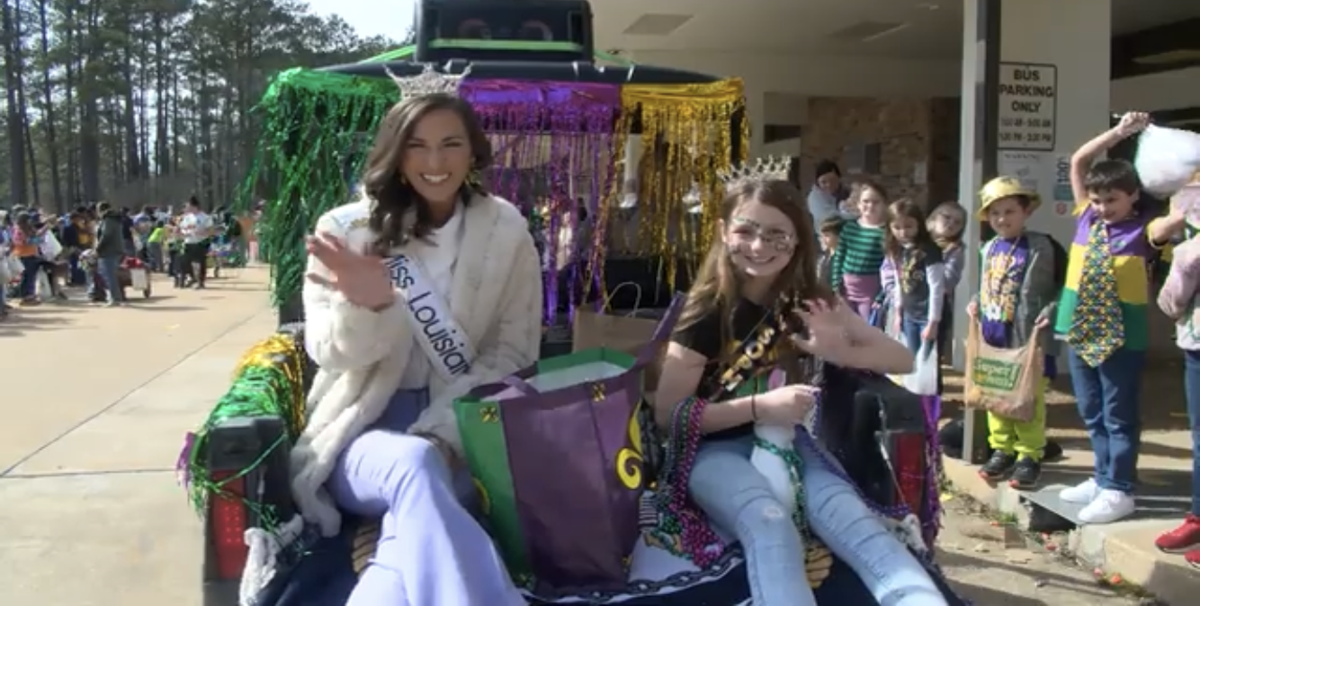 Ball Elementary Invites Miss Louisiana to Lead Community Mardi Gras ...