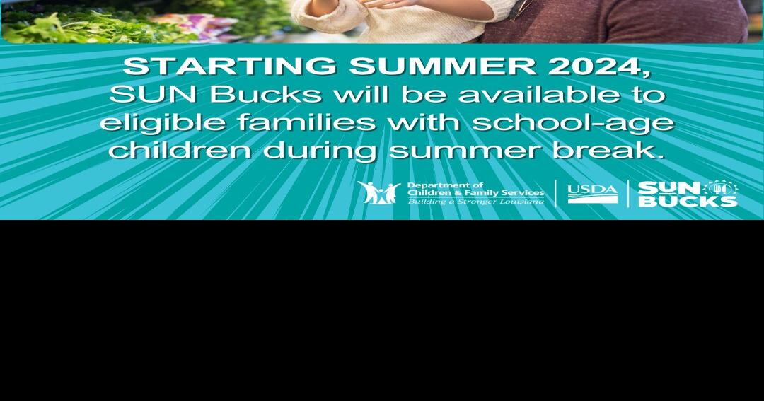 SUN Bucks Going Out This Week to Phase 1 Recipients | Local News | klax ...