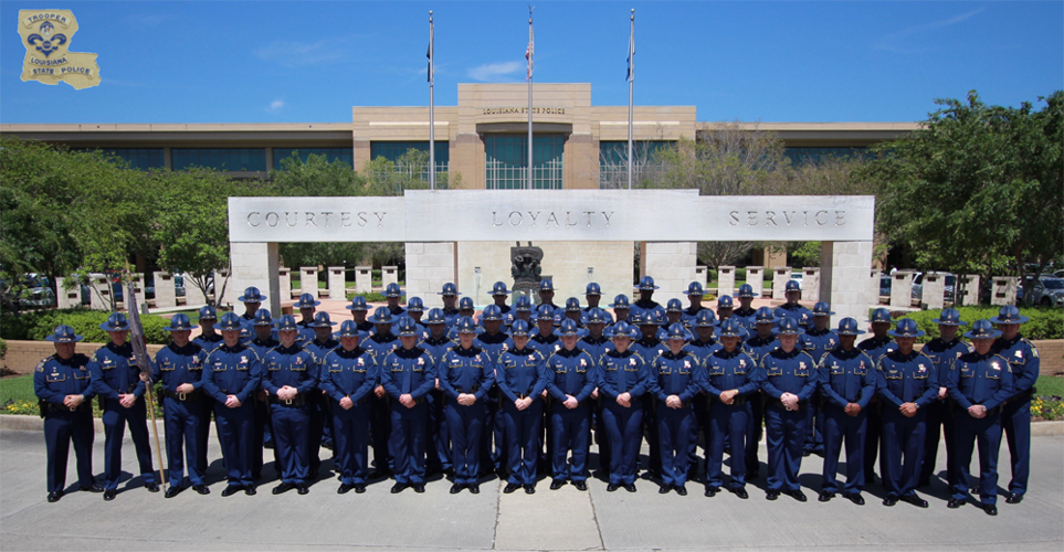 LA State Police Welcomes 46 New Troopers as Cadet Class 95 Graduates ...